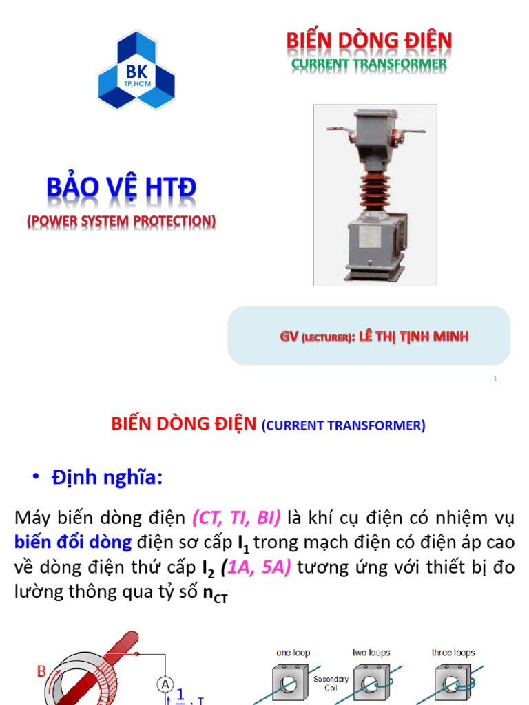 Chapter 4 - CT and VT Transformer 2016 2017 | PDF