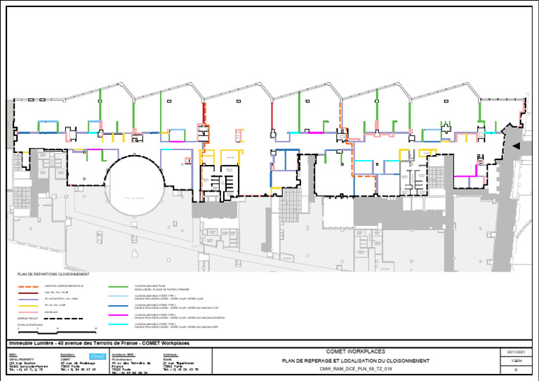 CMW - RAM - DCE - PLN - 59 - TZ - 019 - B - Plan de Repérage Et ...