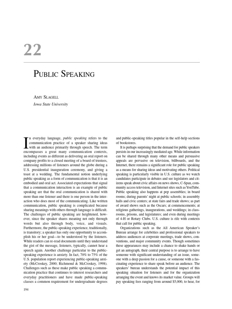 Public Speaking - Vol 1 Chapter 22 - 21st Century Communication - A ...
