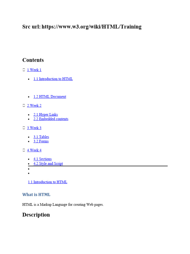 Htmlcourse 2 | PDF | Hyperlink | Html