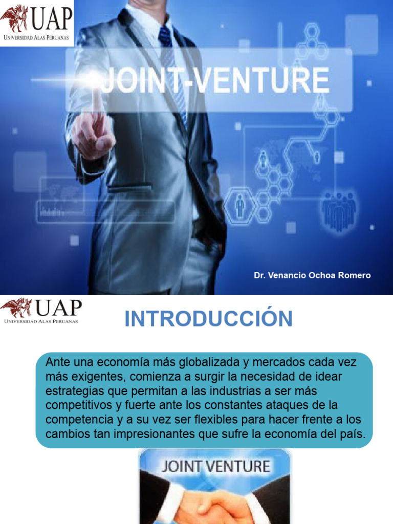 Sesion - Joint Venture | PDF | Proyecto conjunto | Business