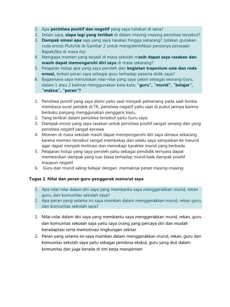 Refleksi Individu Modul 1.2 | PDF