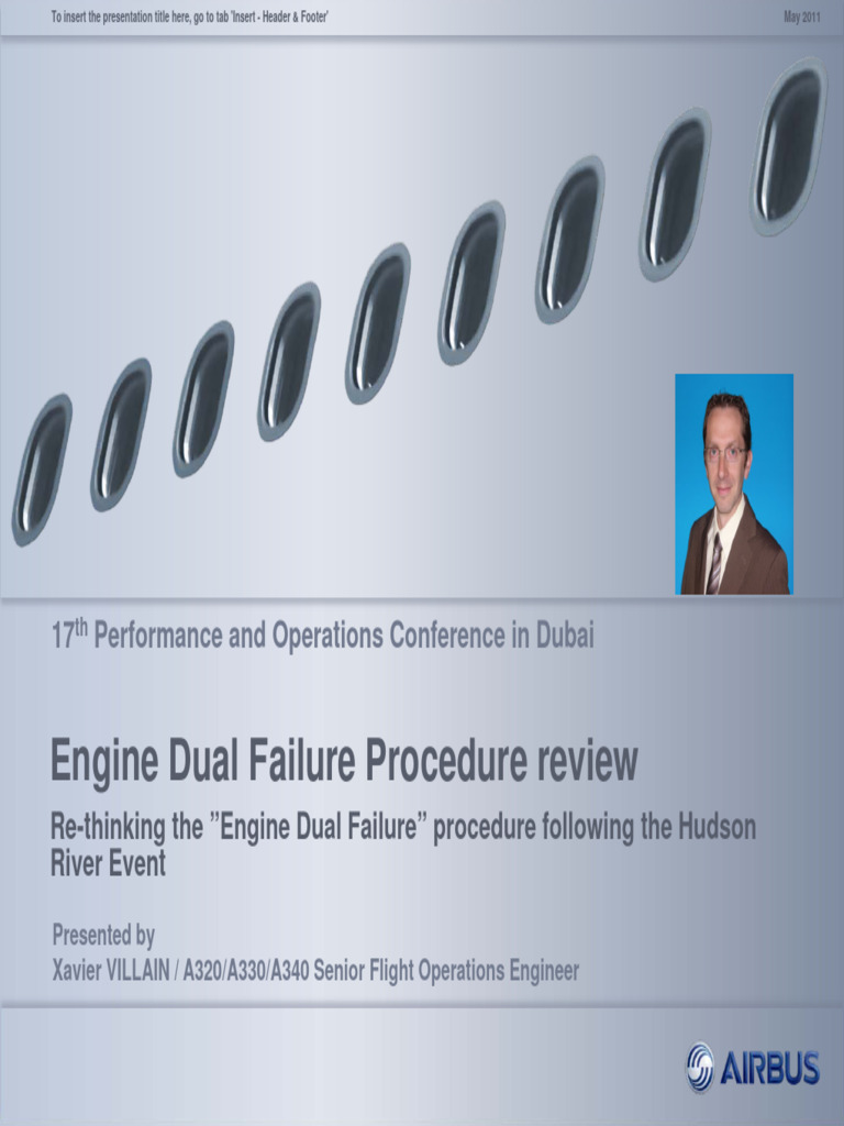 Engine Dual Failure Procedure Review | PDF | Airbus | Turbine Engine ...