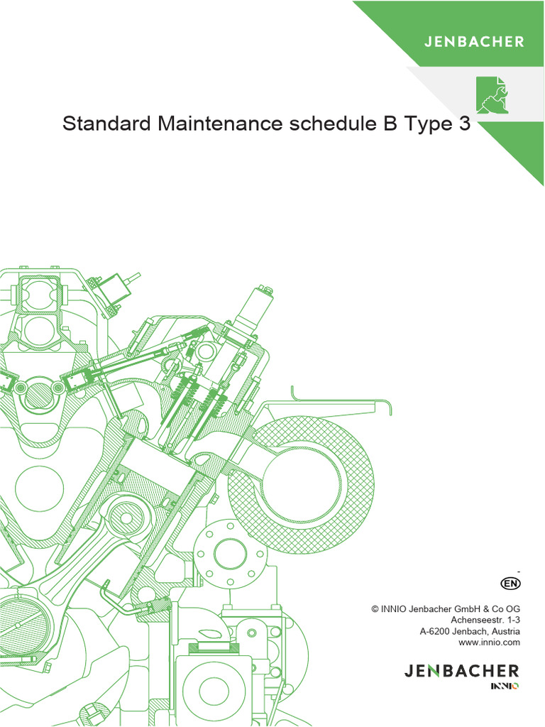 Standard Maintainence Schedule | PDF | Engineering Tolerance | Temperature