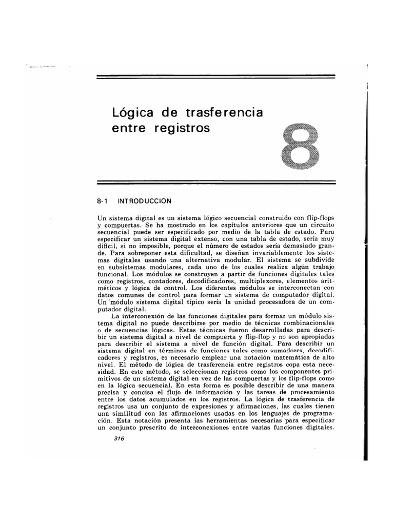 Cap 8 Morris Mano | PDF