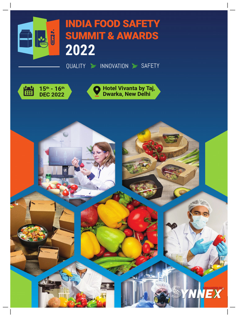 Final Brochure - Ifssa 2022 | PDF | Hazard Analysis And Critical ...