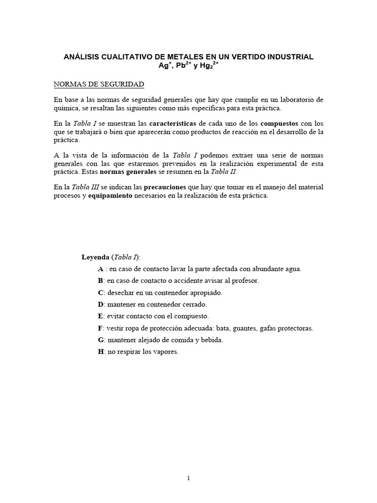 QA Practica 1 | PDF | Ácido clorhídrico | Sustancias químicas