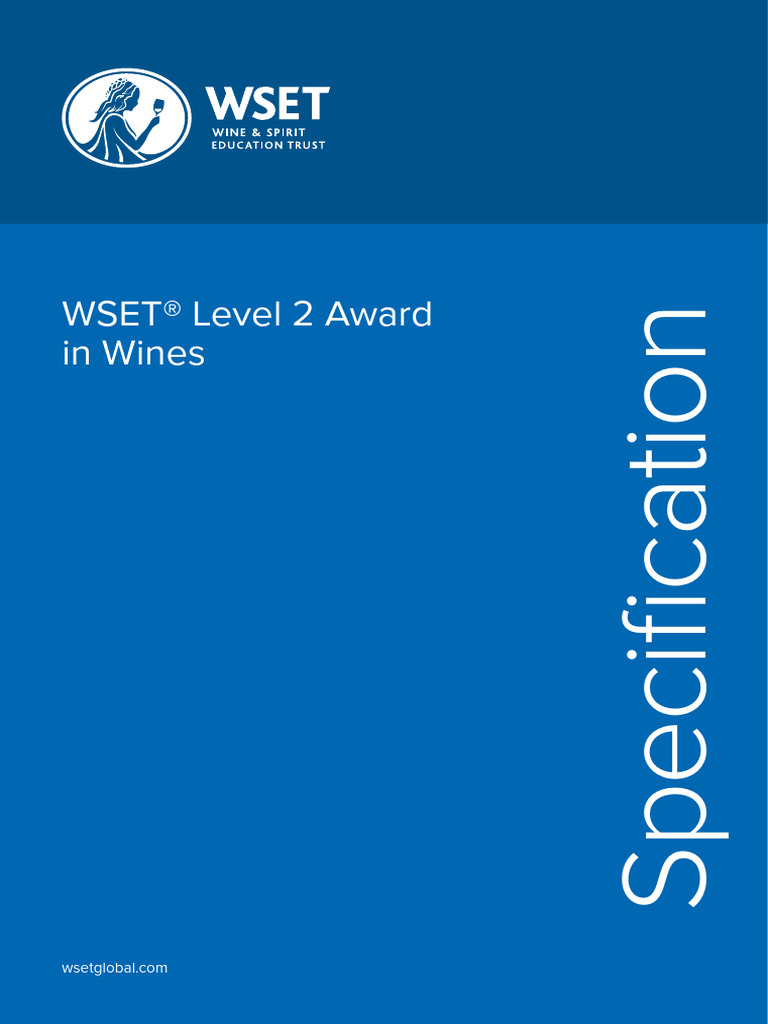 Wset L2wines Specification en May2023 Issue2 | PDF | Winemaking ...