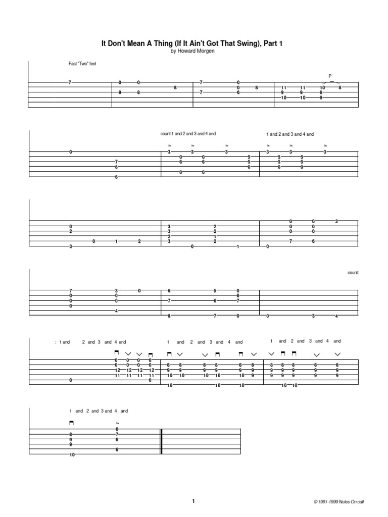 Jazz Guitar Rhythm Patterns | PDF | Compositions