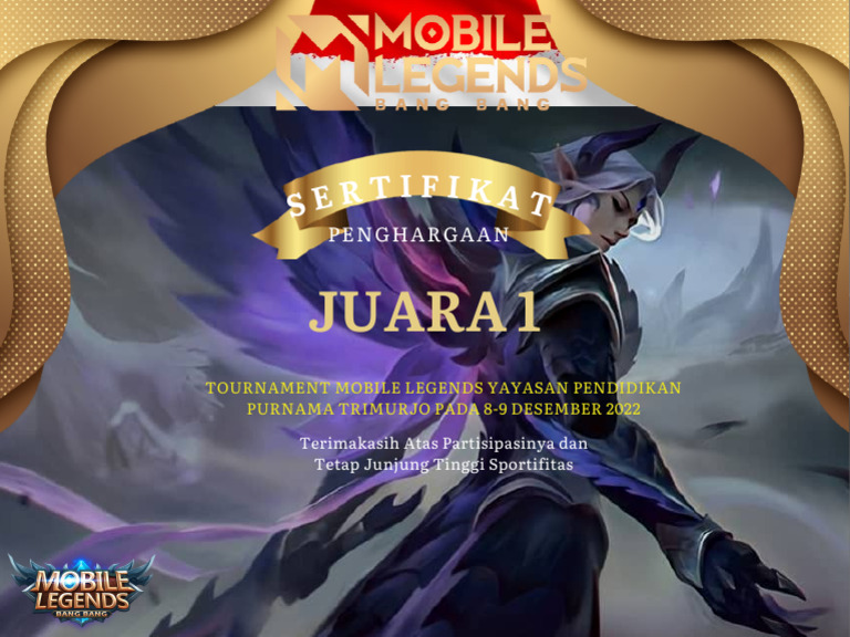Sertifikat Juara 1 | PDF