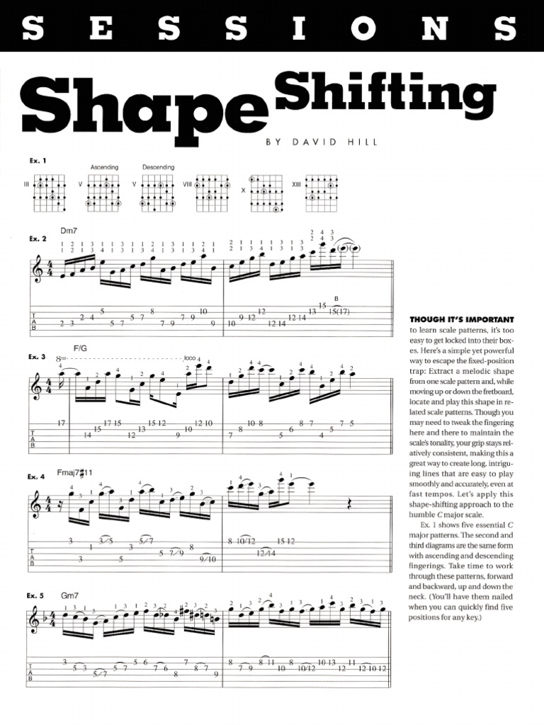 Shape Shifting | PDF