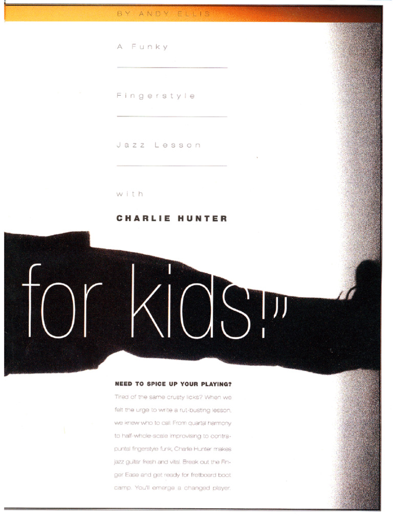 Charlie Hunter Funky Jazz 1 | PDF