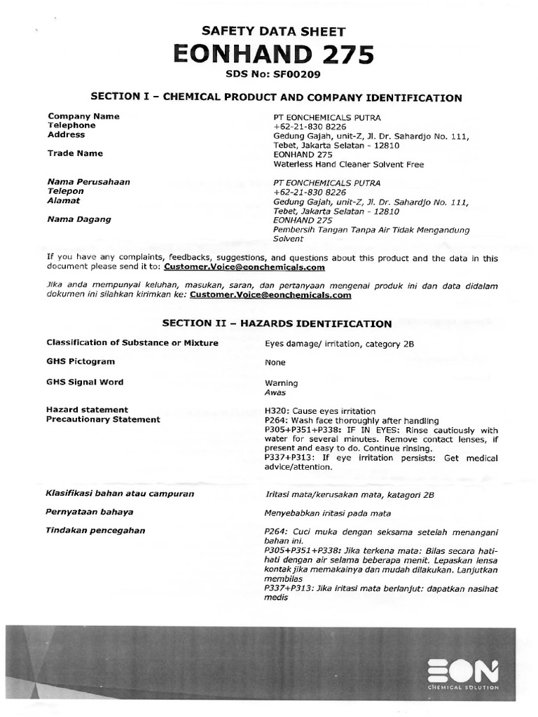 EON Hand 500 | PDF