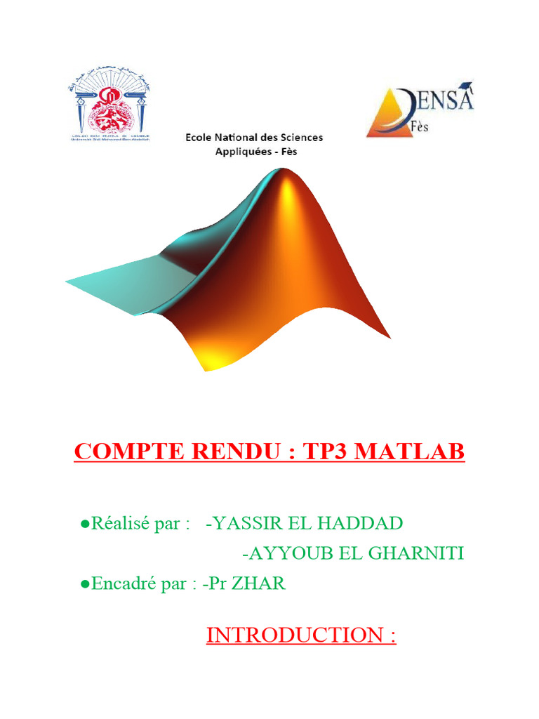 Tp3 Matlab Pdf
