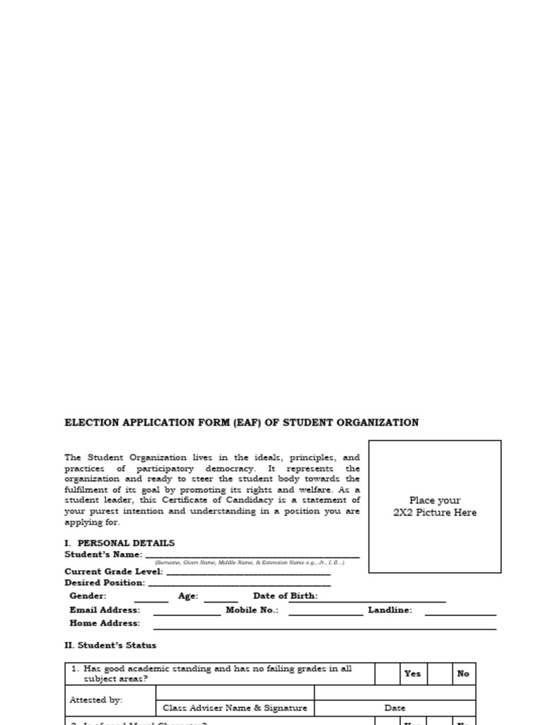 Application Form | PDF | Career & Growth | Business