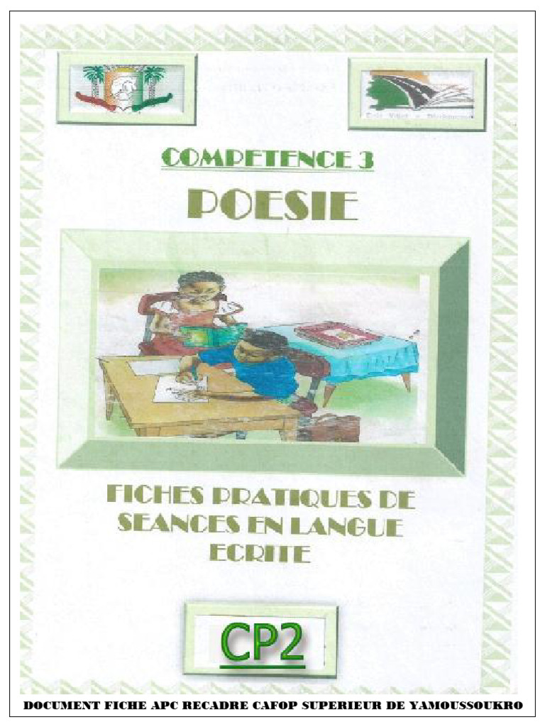 Poésie CP2 | PDF