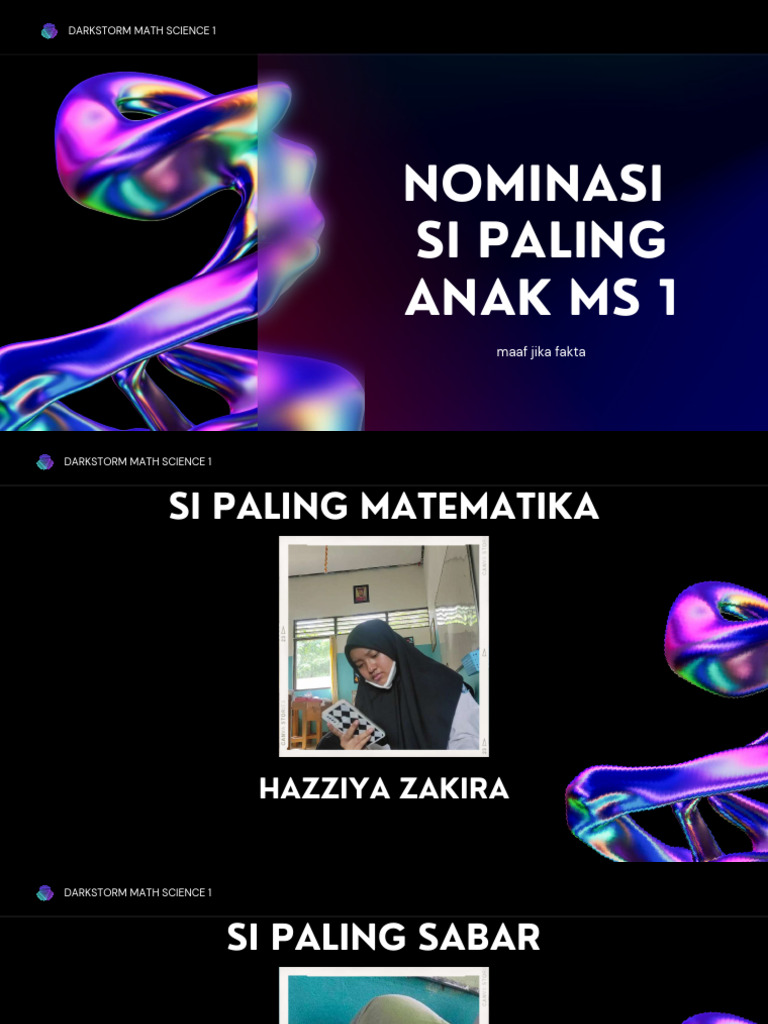 NOMINASI SI PALING - Compressed | PDF