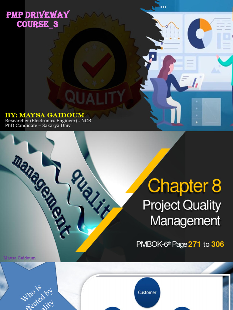 Project Quality Management Overview | PDF | Quality Management ...