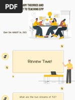 Lesson 4 Approaches, Methods of Teachng EPP | PDF | Project Based Learning | Learning