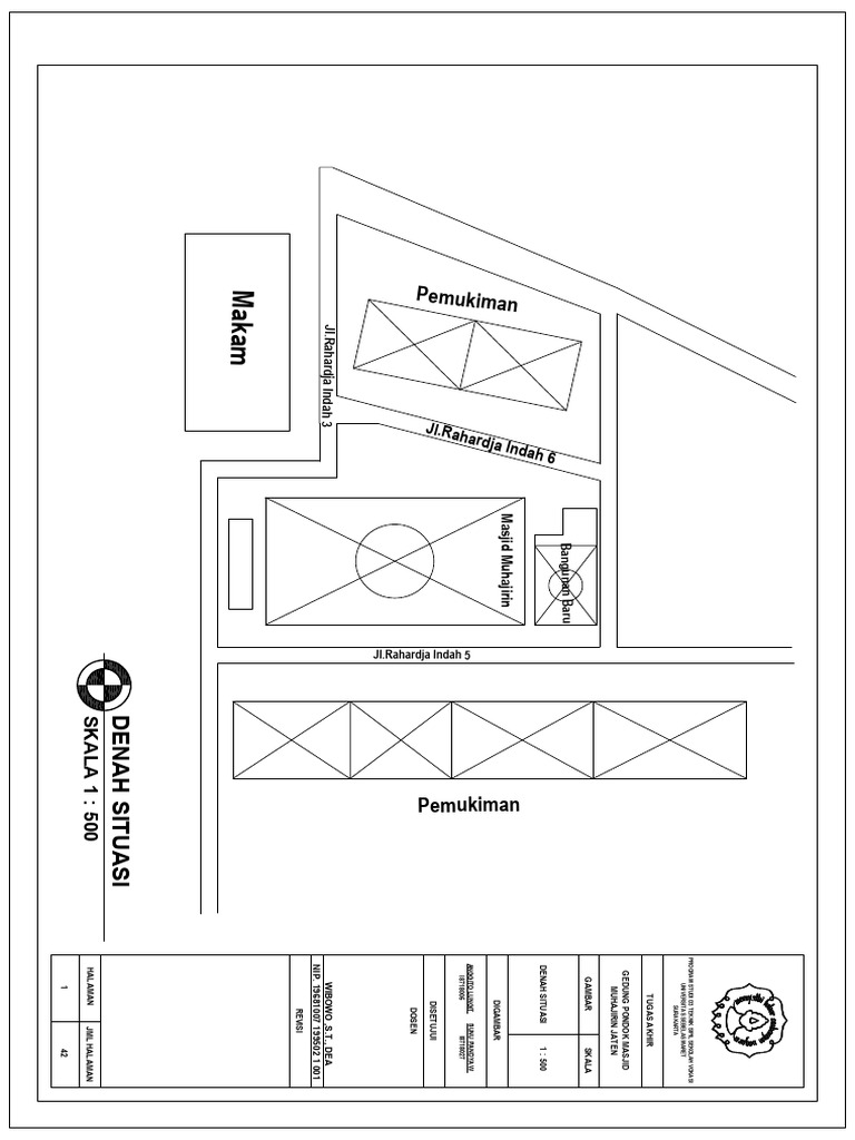 1.denah Situasi | PDF