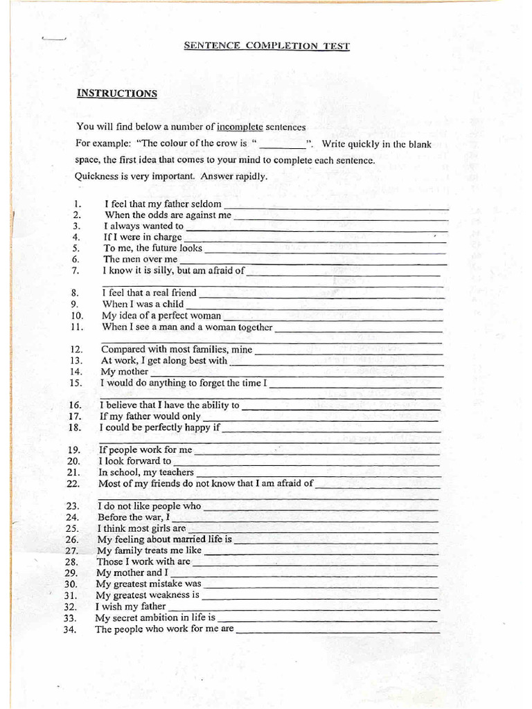 SCT in English | PDF