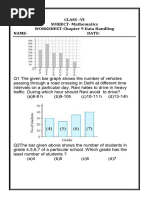 Class 6 Data Handling Worksheet | PDF | Mathematical Concepts ...