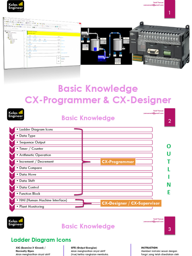 Panduan Dasar CX-Programmer | PDF