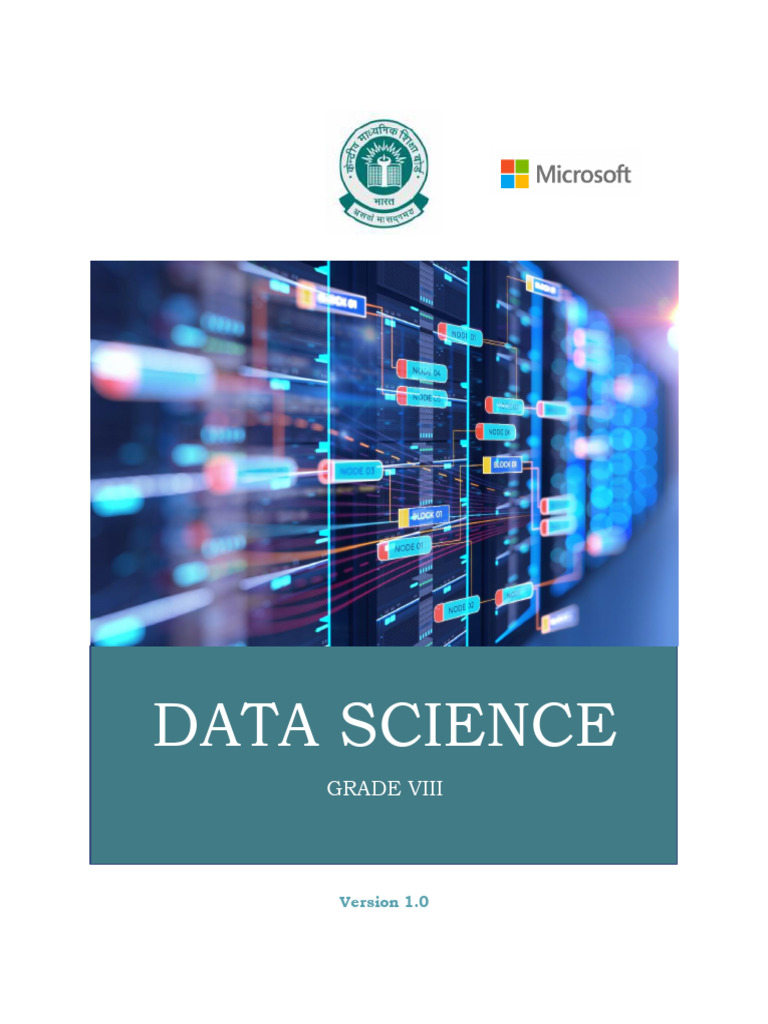 Data Science Handbook for Grade VIII | PDF | Data Analysis | Intelligence (AI) & Semantics