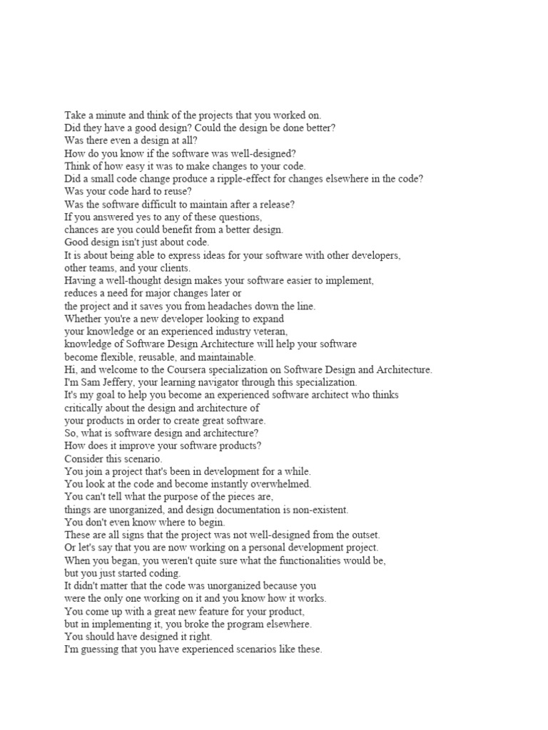 SDA | PDF | Object (Computer Science) | Unified Modeling Language