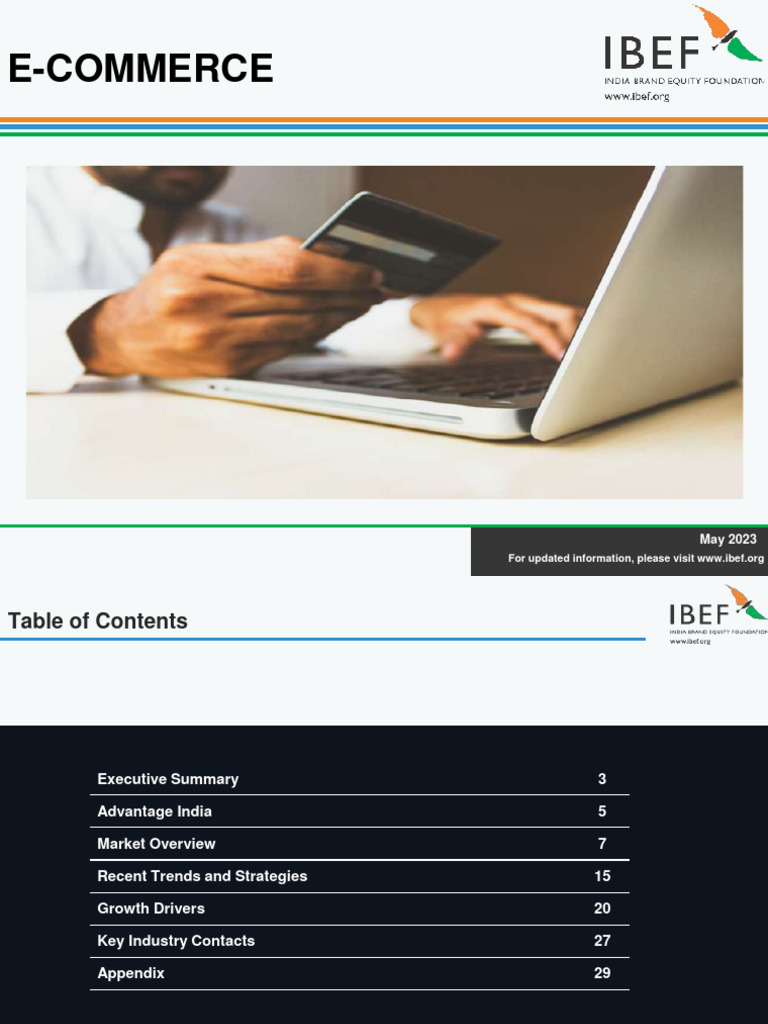 E Commerce May 2023 | PDF | E Commerce | Online Shopping