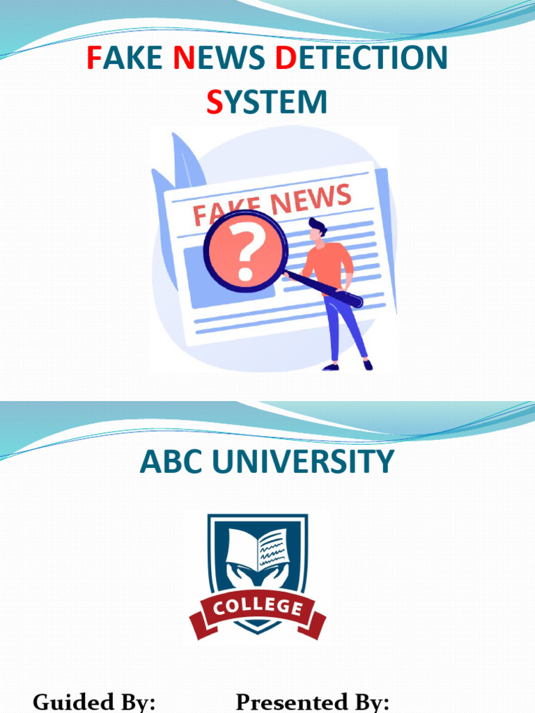 Fake News Detection System Django | PDF | Use Case | Social Media