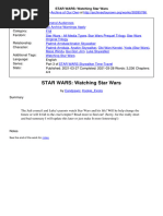 Star Wars Mustafar Duel Script | PDF