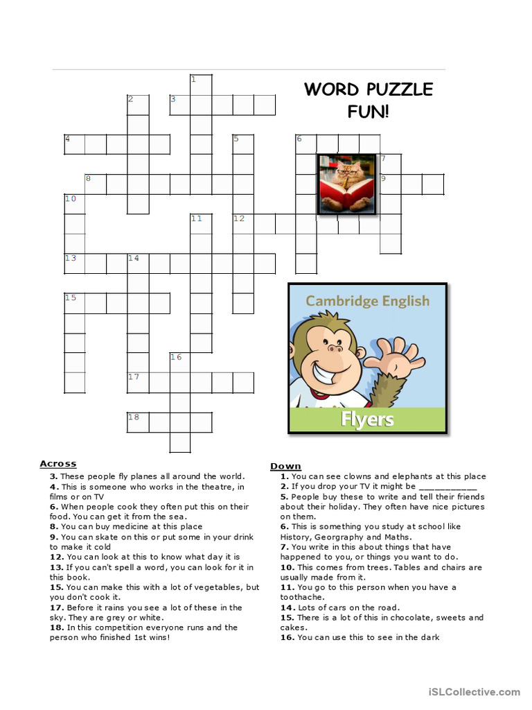 Vocabulary Puzzles | PDF