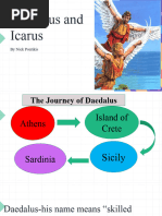 Daedalus and Icarus: A Summary | PDF | Minotaur | Theseus