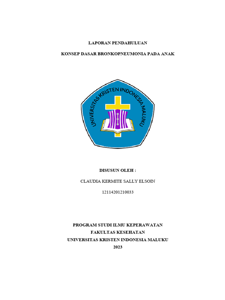 LP Bronkopneumonia Anak Fix 1 | PDF