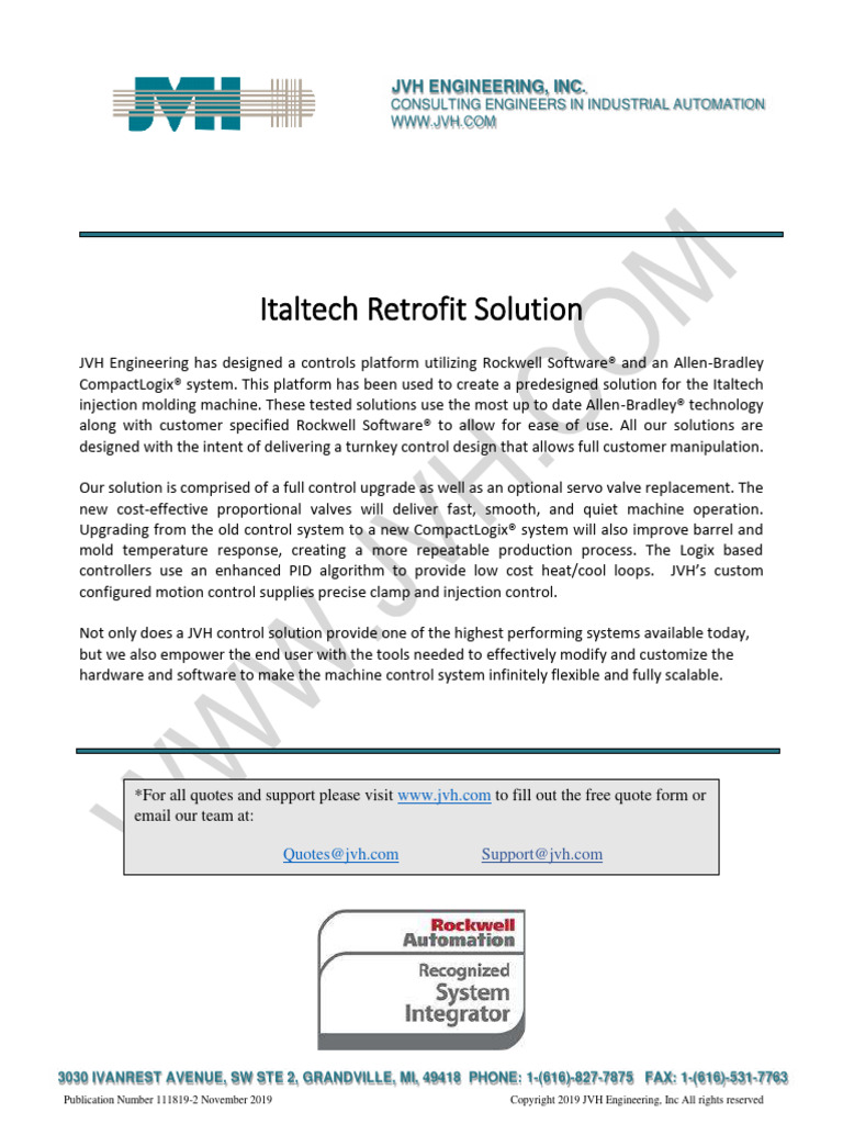 Italtech Solution Features Breakdown v2 | PDF | Programmable Logic ...