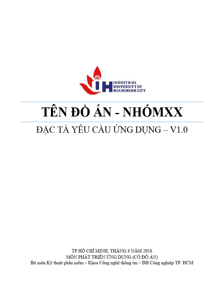 Nhom12 3 ApplicationDevelopment SRS V1 | PDF