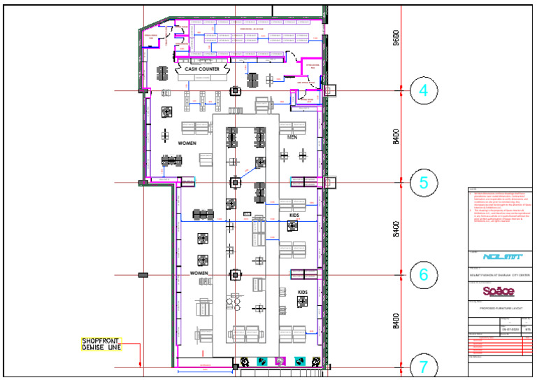 Nolimit SCC Proposed Furniture Layout 20072023 | PDF