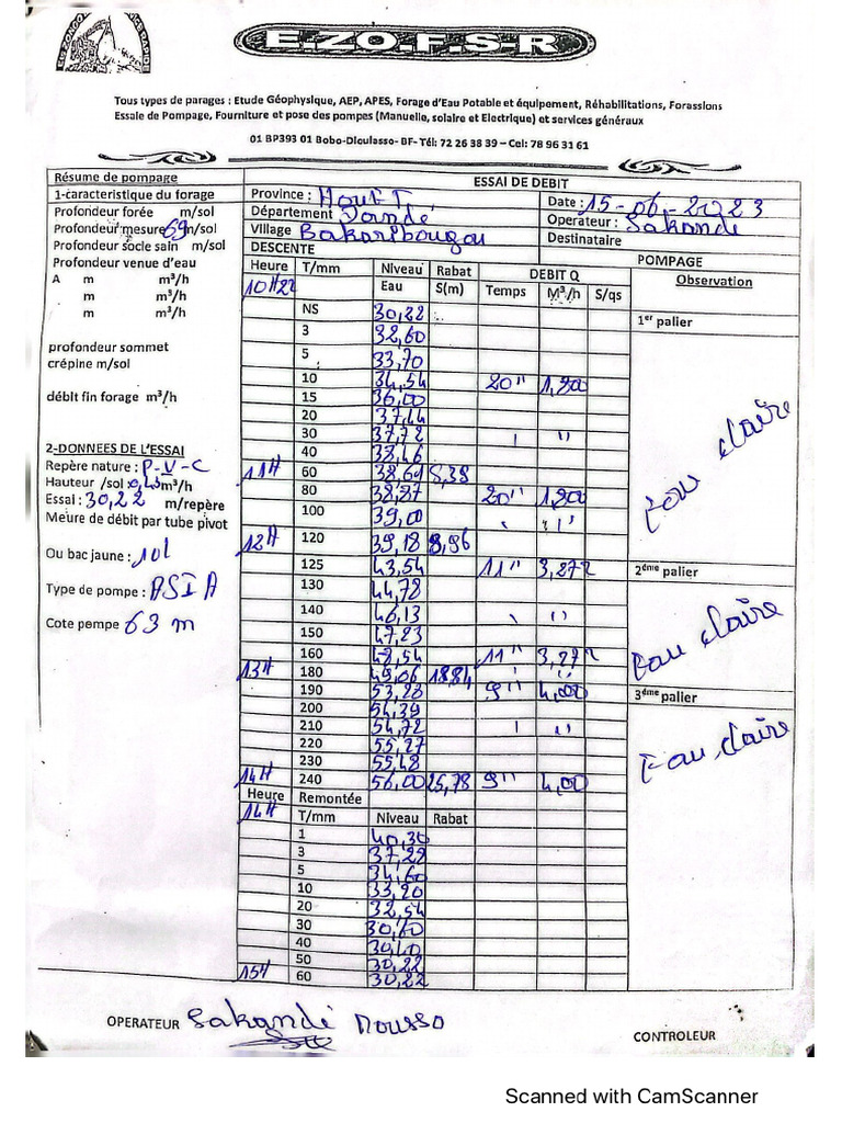 Fiche Technique 2si | PDF