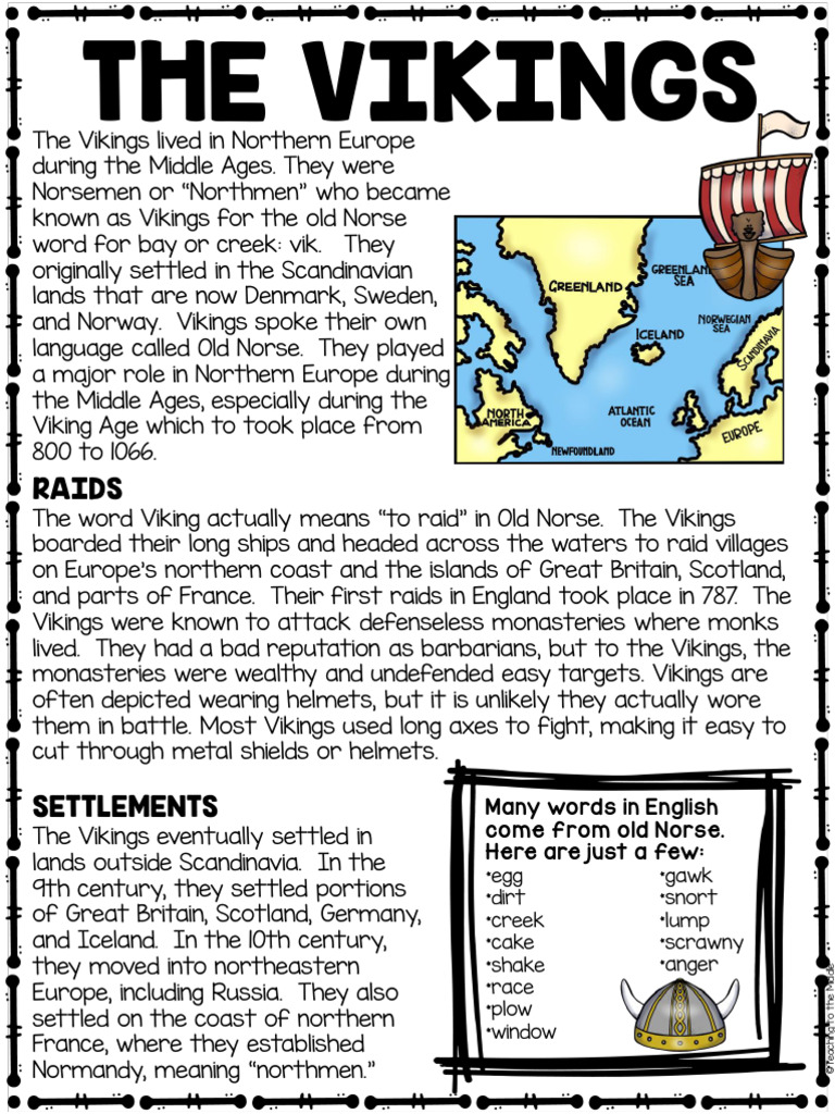 The Vikings | PDF | Vikings | Viking Age