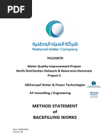 METHOD STATEMENT For Mobilization of Temporary Facilities and Utilities ...