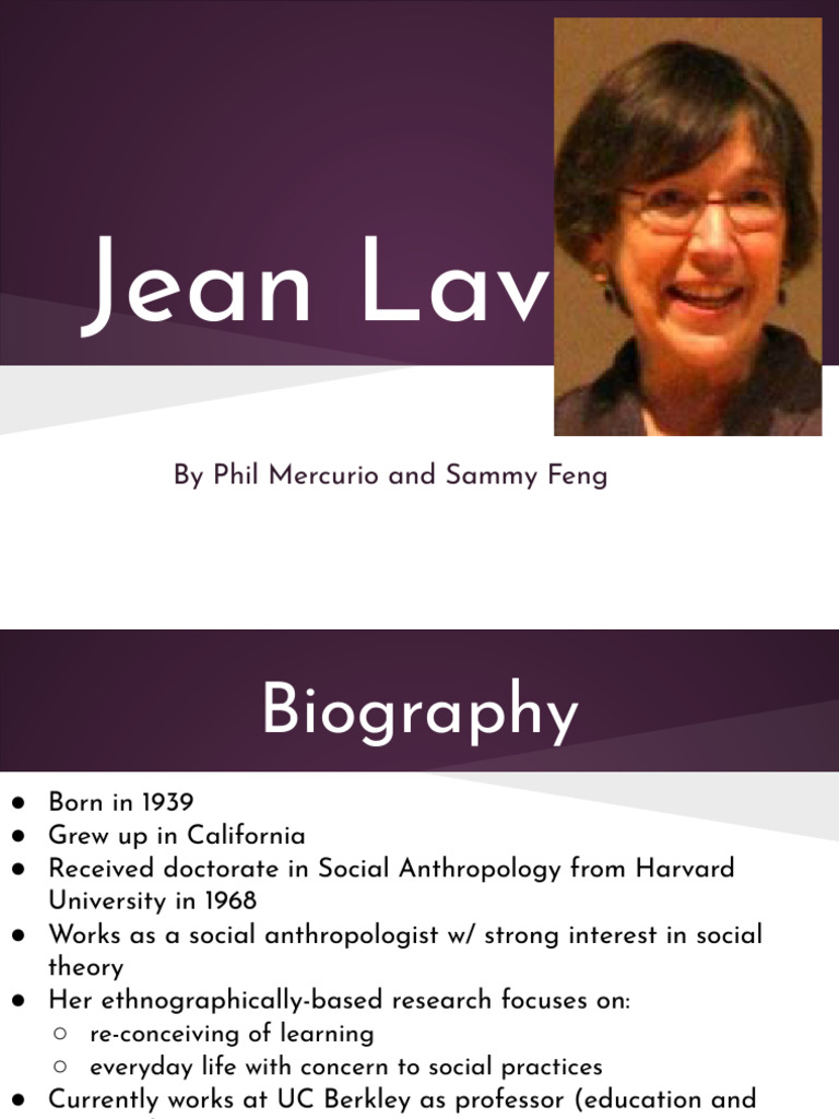 Jean Lave | PDF | Learning | Psychology