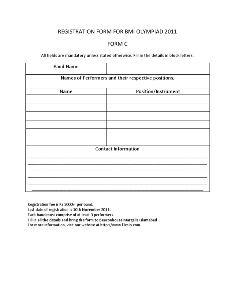 Form C | PDF | Business