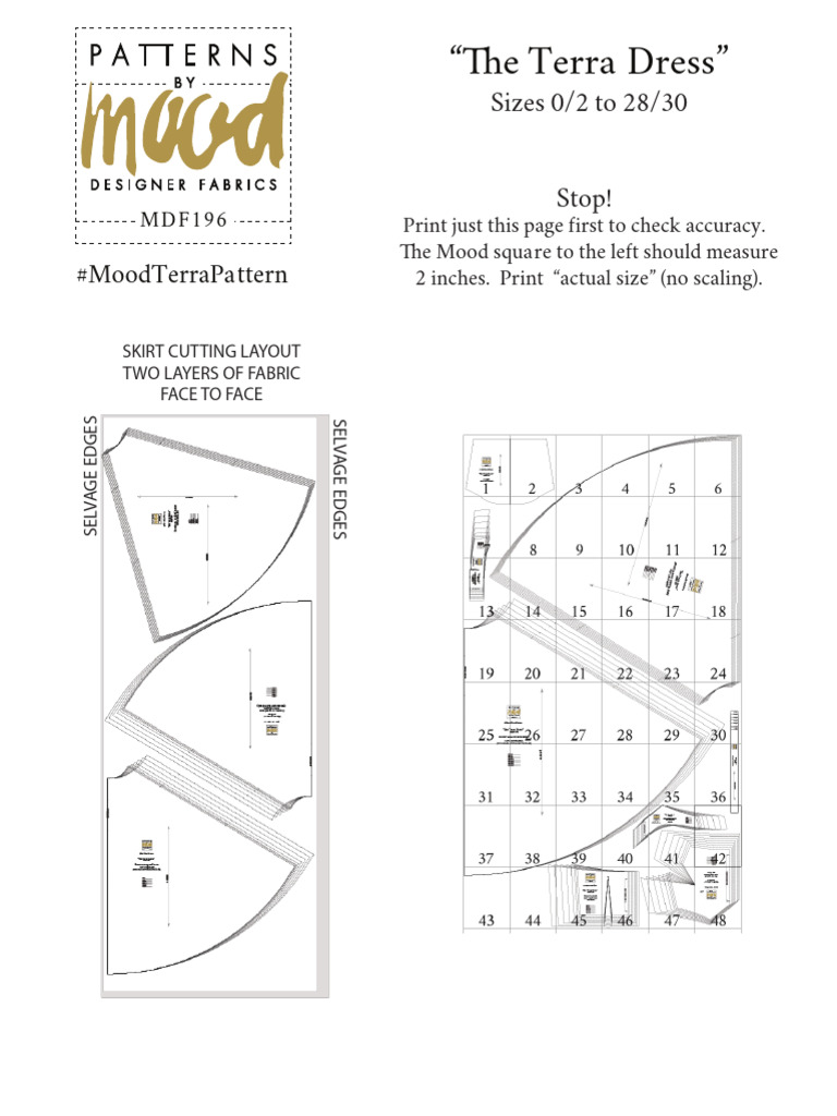 MDF196 Terra Pattern | PDF | Woman | Human Body