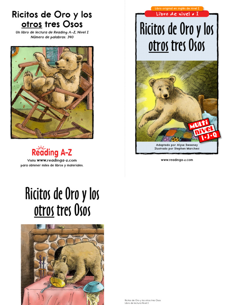 Riicitos de Oro | PDF | Ricitos de oro y los tres osos