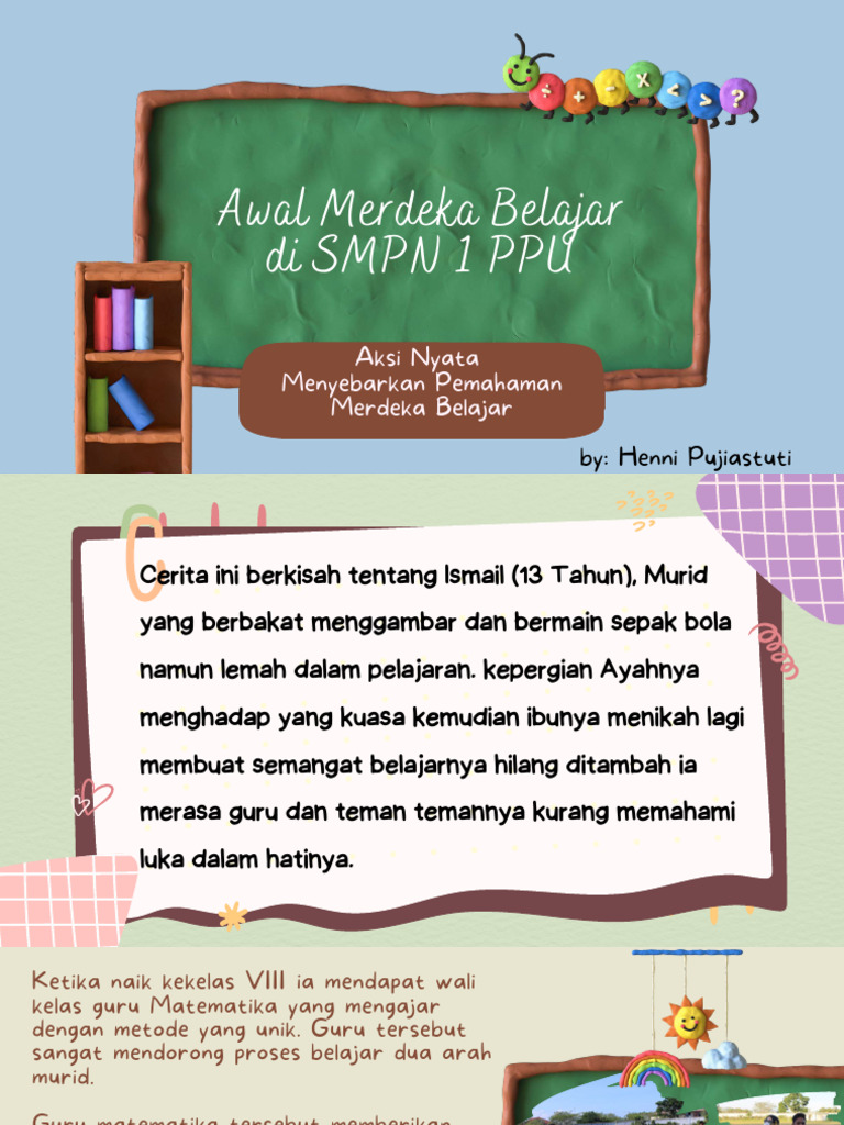 Pemahaman Merdeka Belajar Di SMPN 1 PPU - Compressed | PDF
