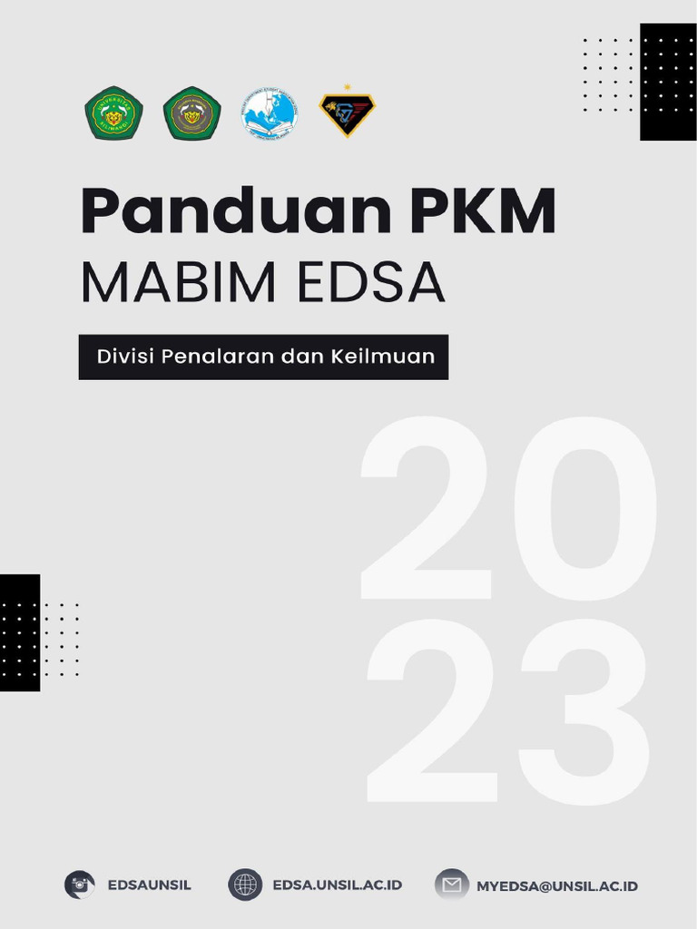 Panduan PKM Mabim Edsa 2023 | PDF