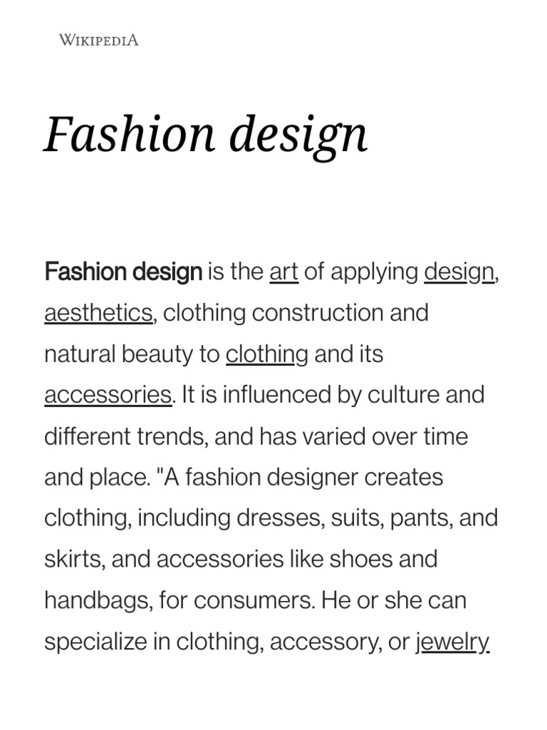 Understanding Fashion Design Basics | PDF | Fashion Design | Fashion