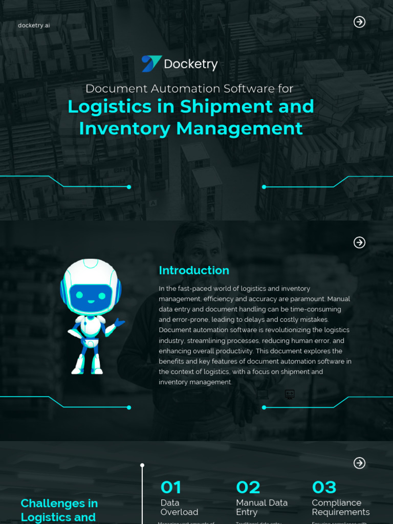 Document Automation Software For Logistics in Shipment and Inventory ...