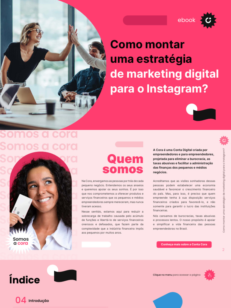 Ebook Como Montar Uma Estrategia de Marketing Digital para o Instagram | PDF | Marketing ...